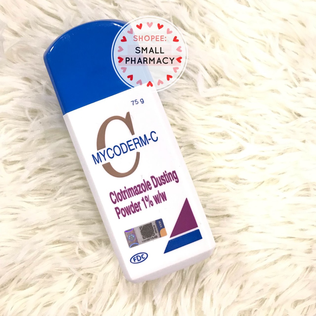 Mycoderm-C Clotrimazole Dusting powder 1% 75g 021058 | Shopee Malaysia