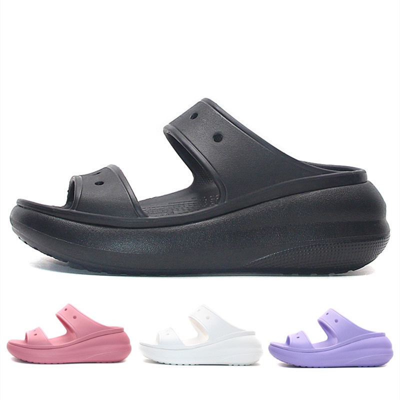 Original Crocs women sandal mary jane thick bottom cute ready stock ...