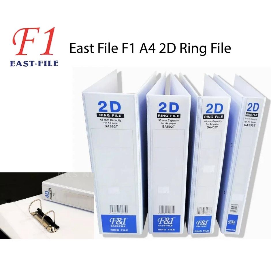 2D Ring File -East File F1 A4 | Shopee Malaysia