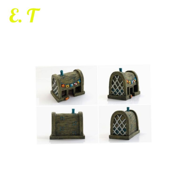 Spongebob Official Squidward House pineapple hole house tank aquarium ...