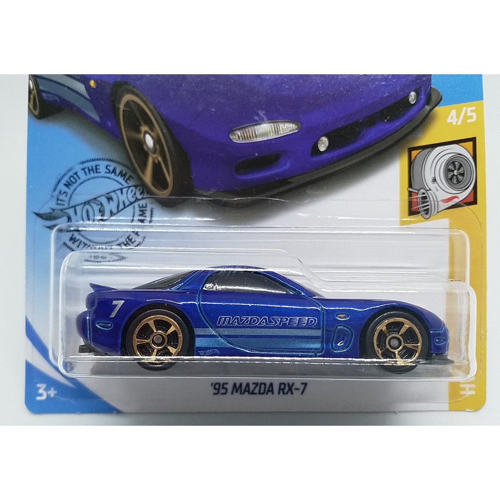Hotwheels 1995 Mazda RX-7 (Blue) | Shopee Malaysia