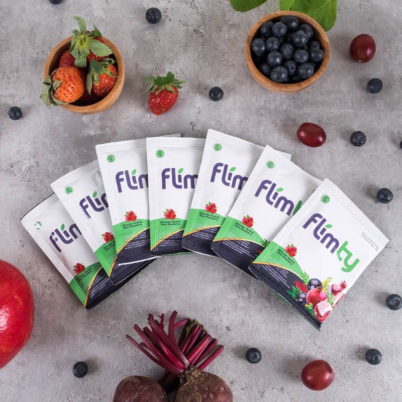 Flimty fiber sachet raspberry flavor | Shopee Malaysia