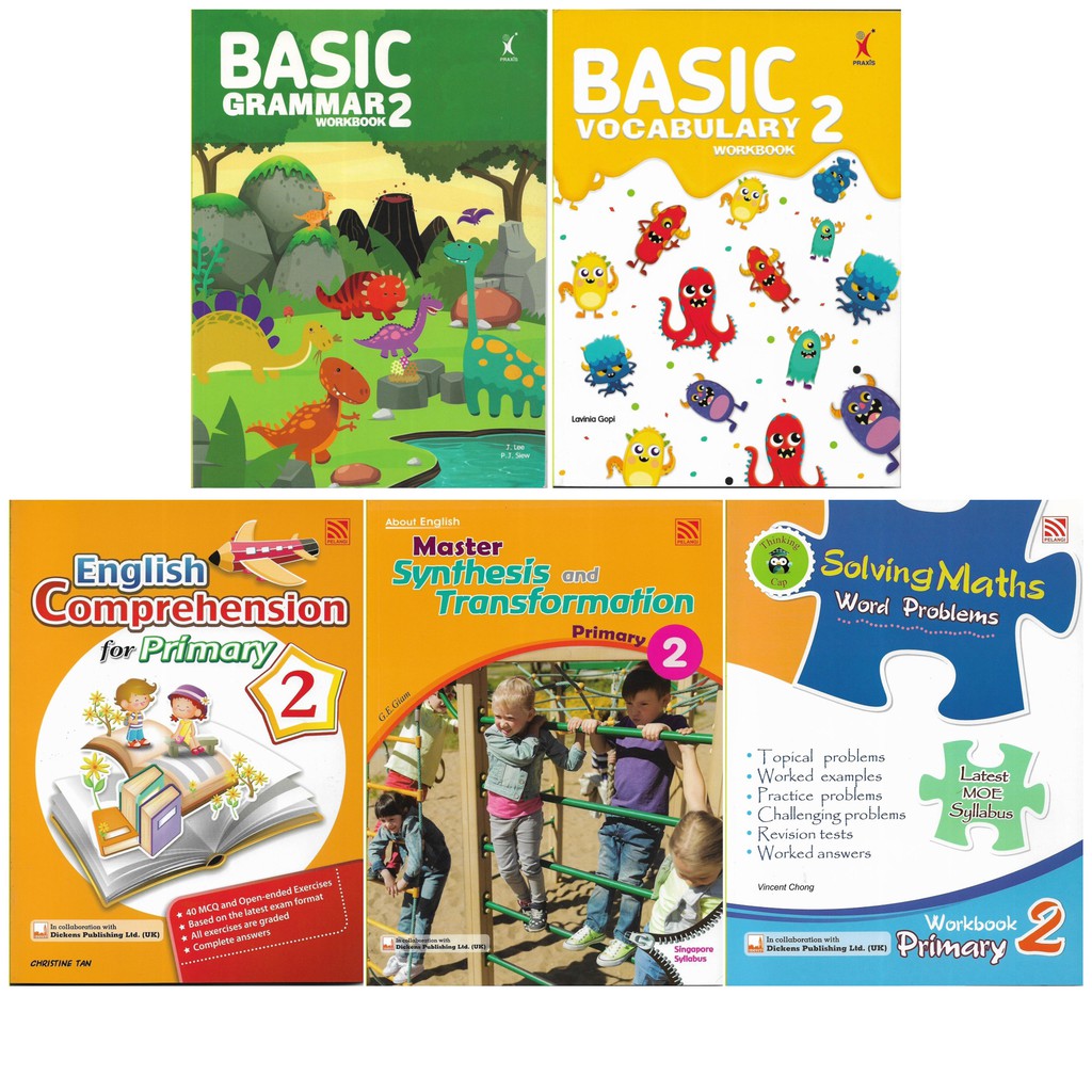 Primary 2 Moe Syllabus Basic Grammar Vocabulary Comprehension Synthesis ...