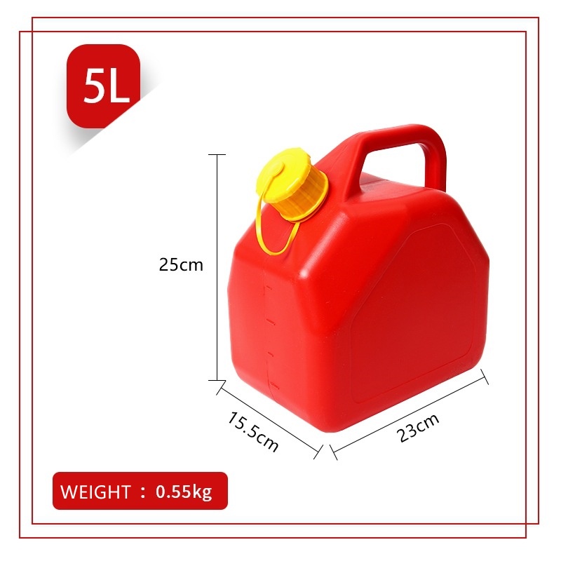5L， 10L， 20L Gasoline Tank Jerry Can petrol HDPE reserve fuel tank Oil Tank MotorcycleTong ...