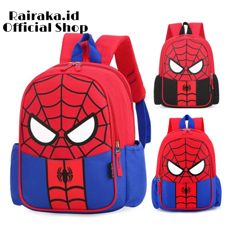 Rairaka.id / Parker spiderman - Boys' School Bags for Elementary School ...