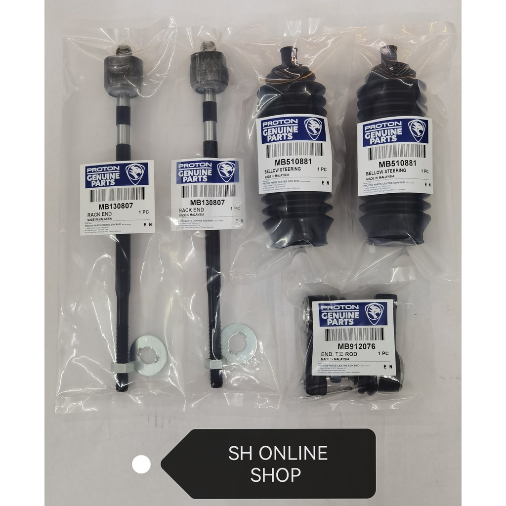 Tie Rod End+Rack End+Steering Boot Cover (OEM) for Proton Wira Satria ...