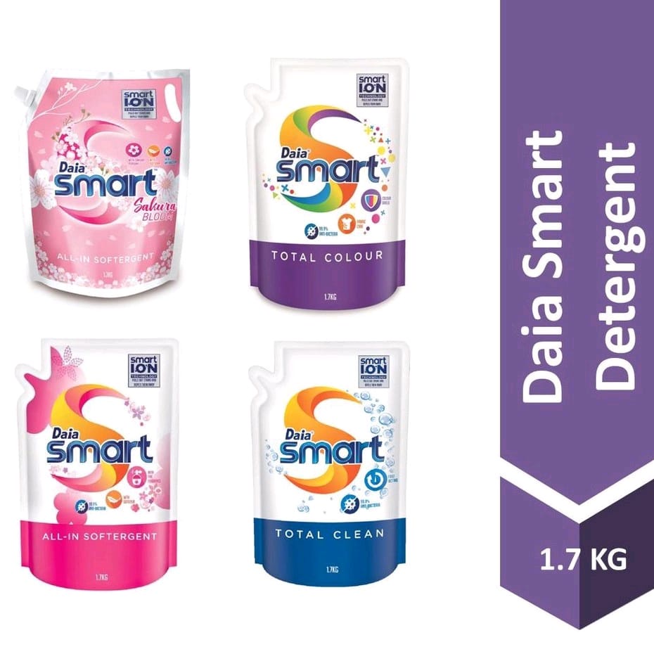 DAIA SMART LIQUID DETERGENT REFILL PACK 1.5KG- New Packing | Shopee ...