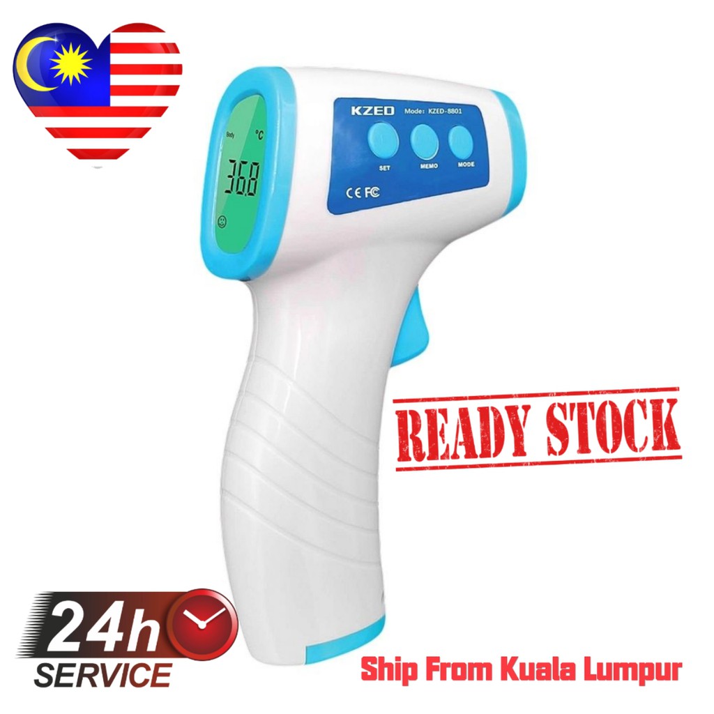 KZED Digital Thermometer Forehead Ear Non-Contact Body Termometro ...