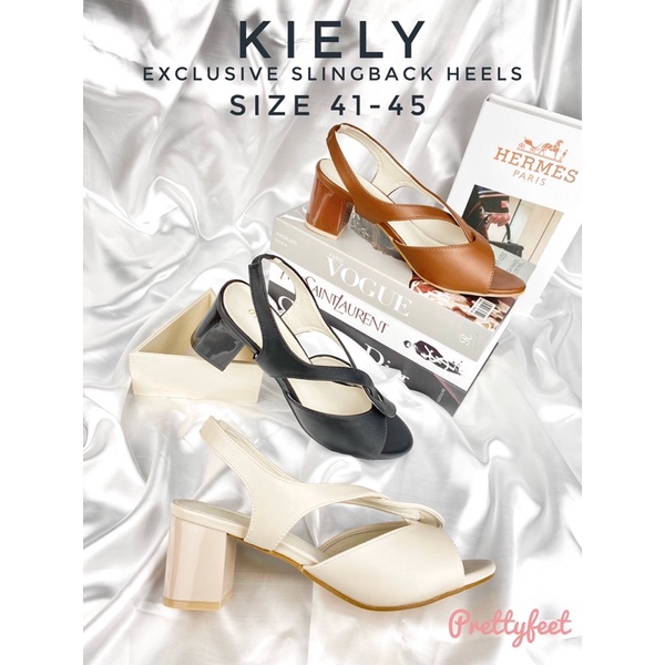 Premium Prettyfeet KIELY Plus Size High Heels Women Shoes - Kasut Tumit ...