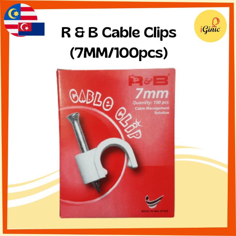 PVC Cable Clip (4mm~35mm) Wall wire clip / Cable U Clip / Cable ...