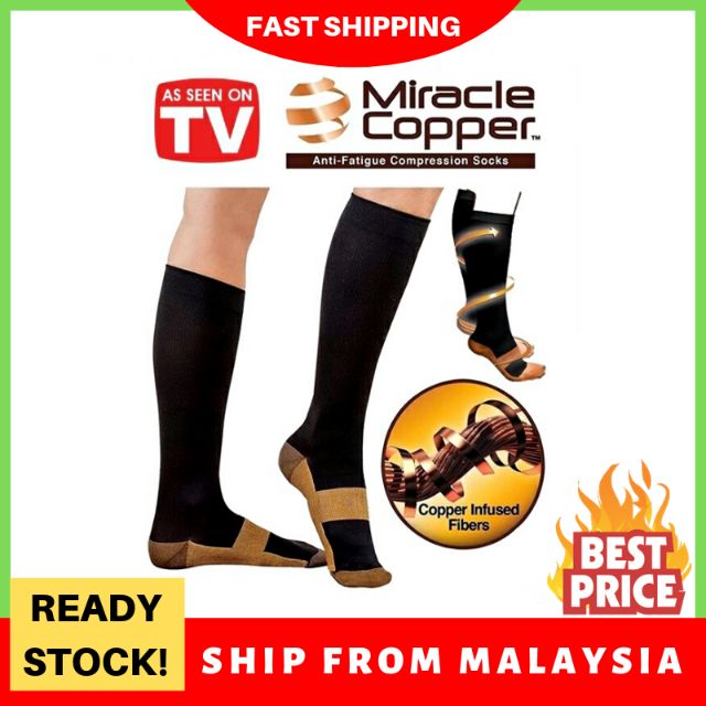 (READY STOCK ) Comfortable Relief Soft Unisex Miracle Copper Anti ...