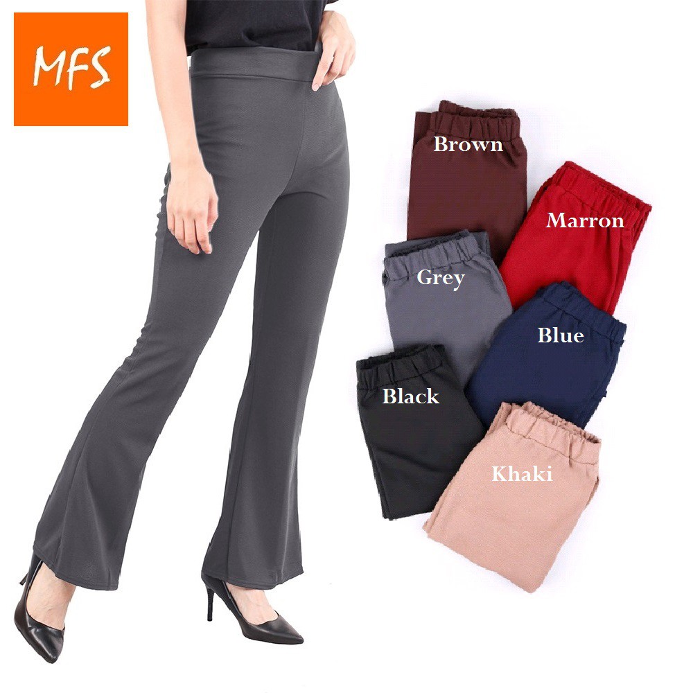 🔥READY STOCK🔥 MFS Women's Urbane Muslimah Bootcut Pants / Muslimah ...
