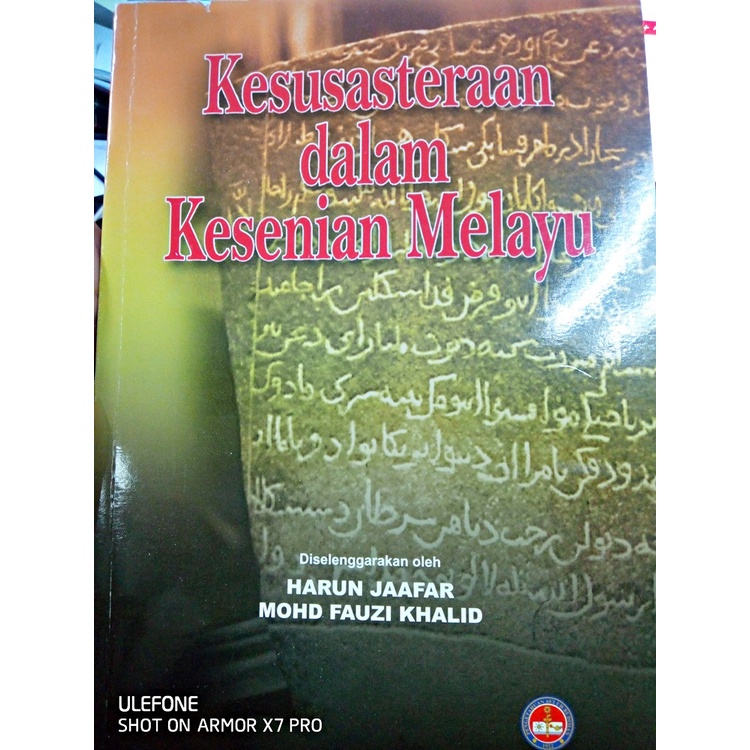 (UPSI) KESUSASTERAAN dalam KESENIAN MELAYU - Harun Jaafar, Mohd Fauzi Khalid | Shopee Malaysia