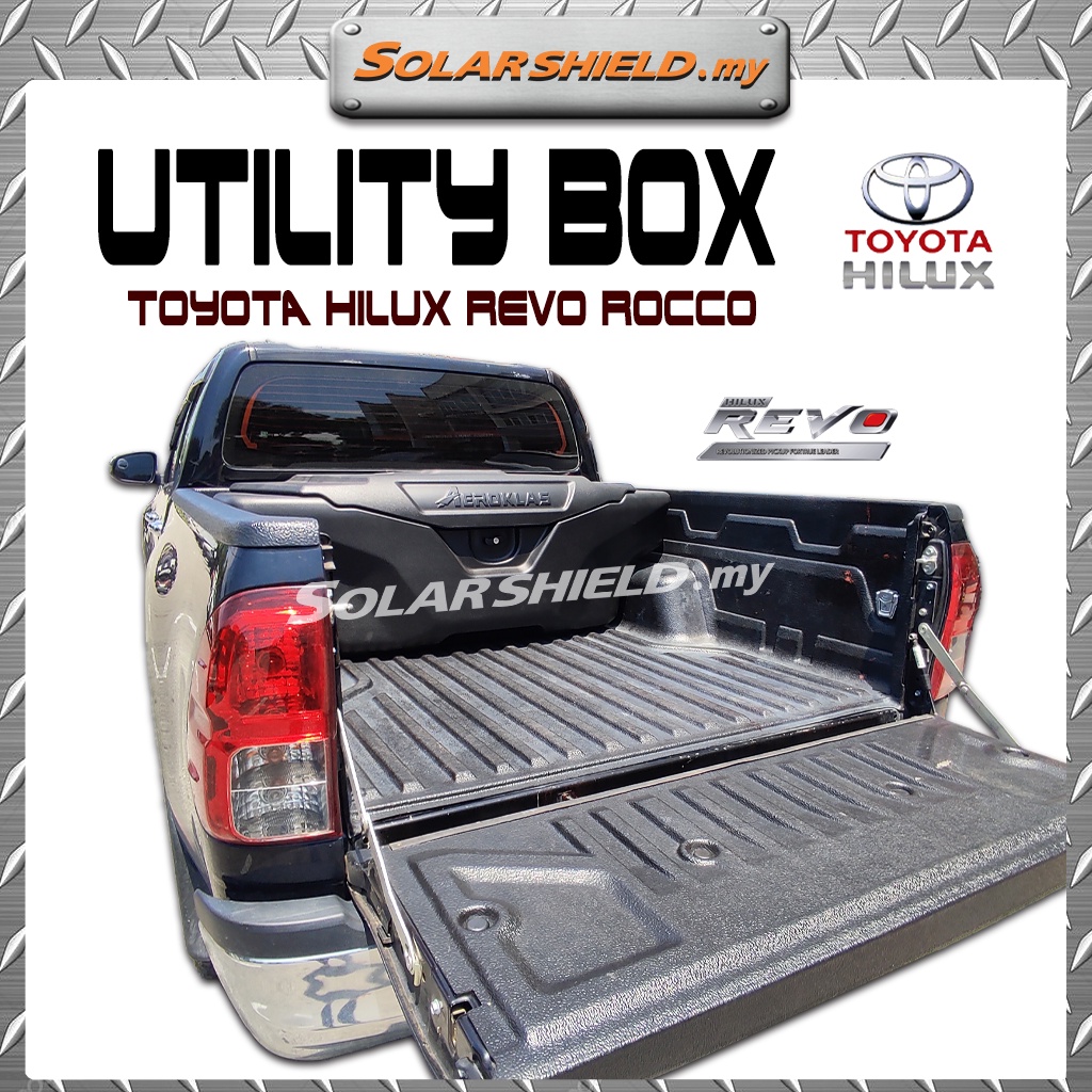 Toyota Hilux Revo 2016-2019 4X4 Aeroklas Utility Cargo Tool Box ...