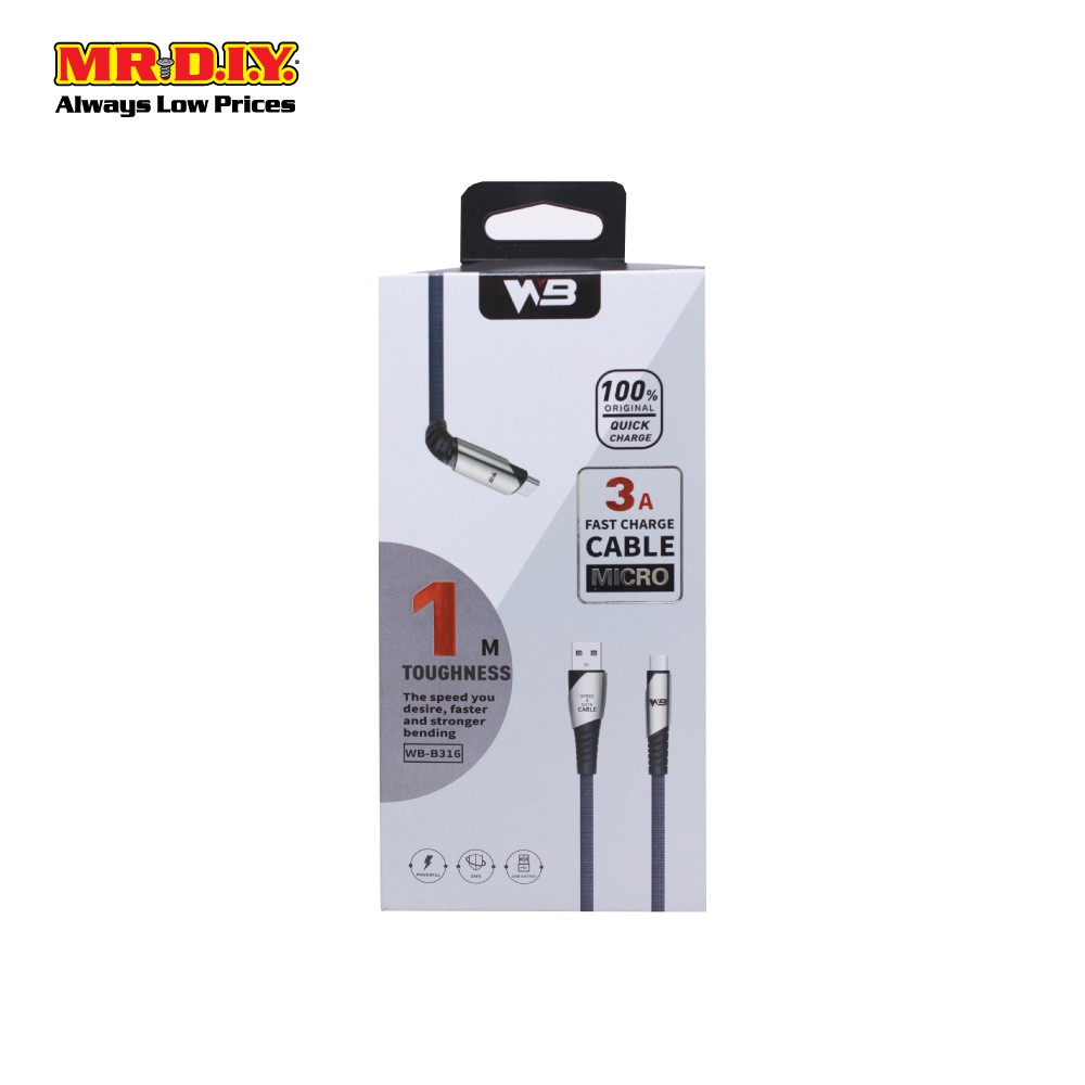Usb Cable -V8 Wb-B316 | Shopee Malaysia