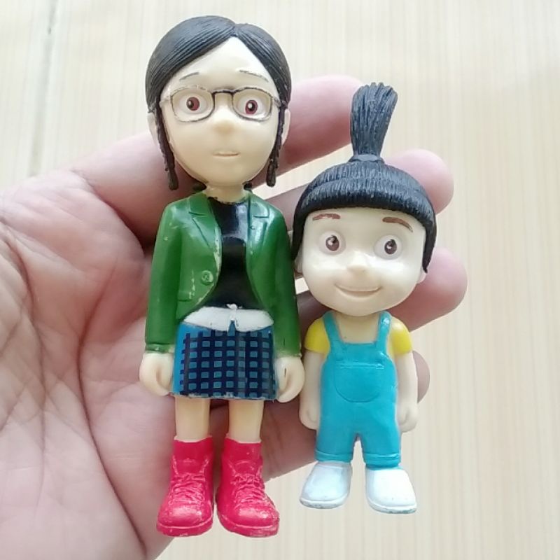Pack Of 2 Toys/Display Of Used Agnes Margo Despicable Me Toys Figures ...