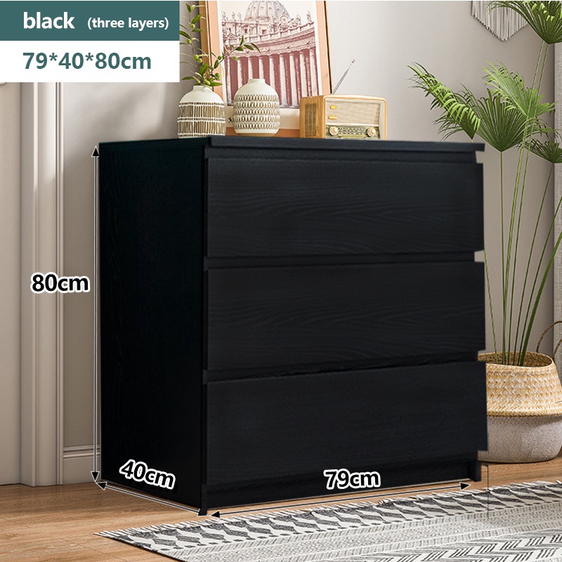 AH 5 Layers Chest Drawers Storage Chest Drawer Almari Baju murah White ...