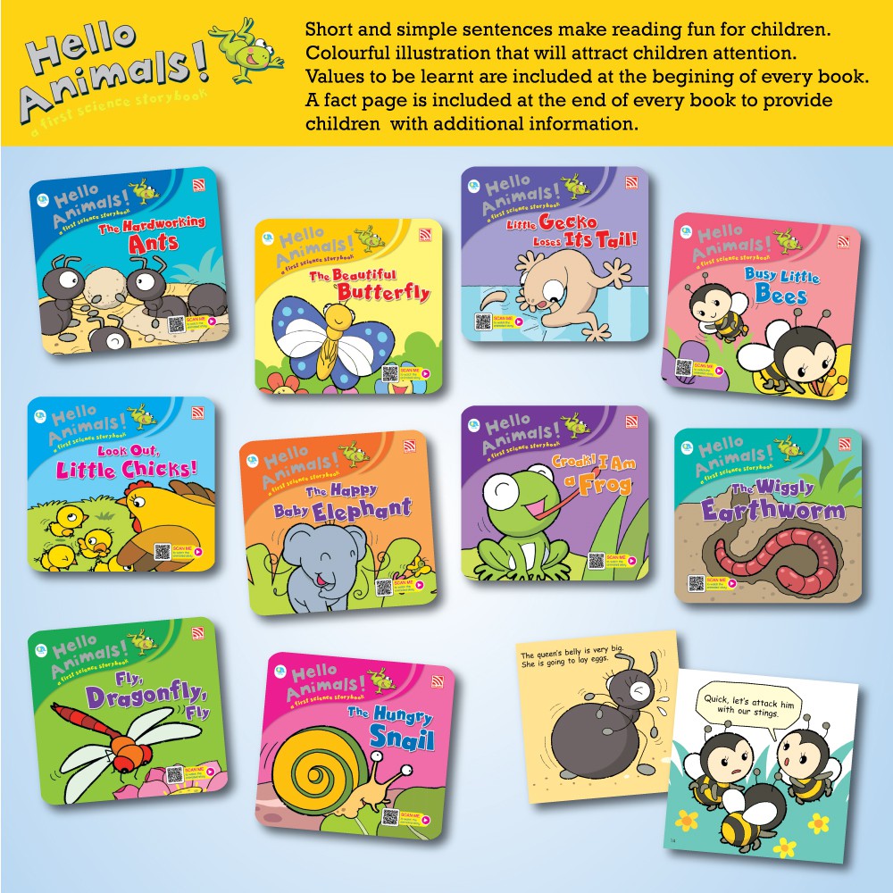 Hello Animals ！A First Science Storybook | Shopee Malaysia