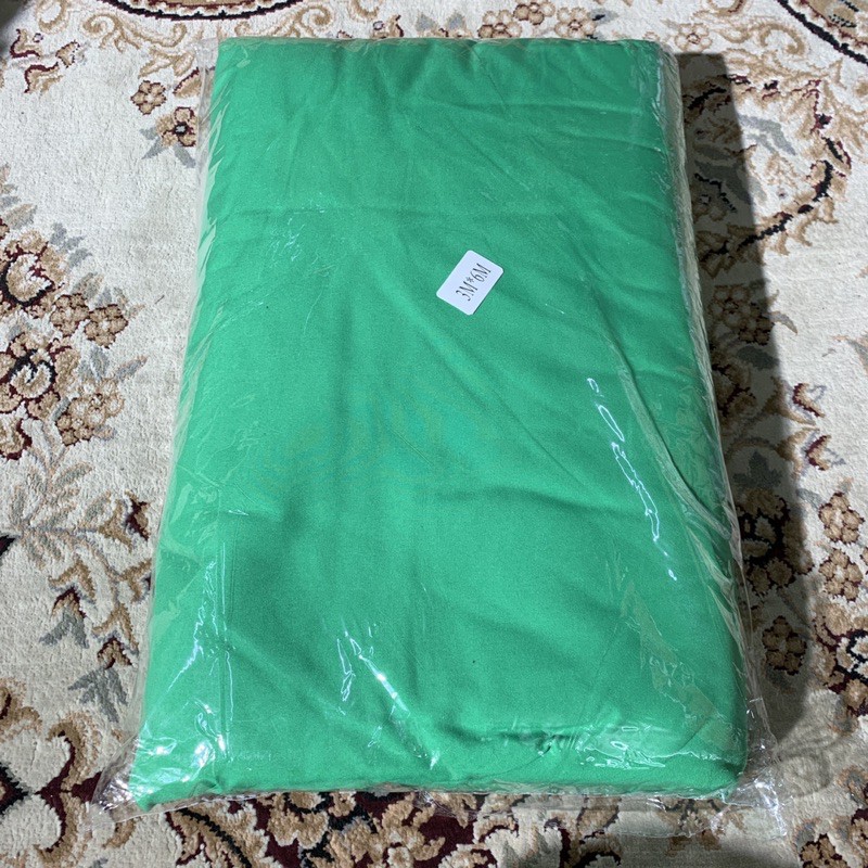 3m x 6m Muslin Chromakey Muslin Cotton Cloth Green Screen Backdrop ( 3m ...