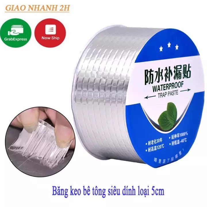 Multipurpose Super Adhesive Tape 5cm wide and 5m long, Waterproof ...