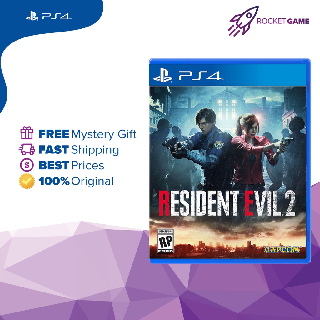 (PS4) Resident Evil 2 Remake | RE2 (ENG) *Original Brand New & Sealed ...