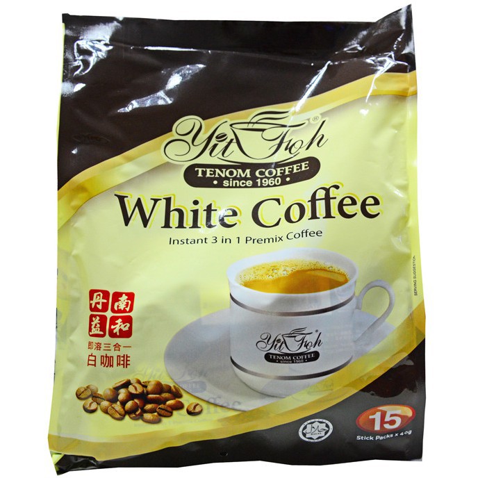 Yit Foh Tenom White Coffee 3in1 (15x40g) | Shopee Malaysia