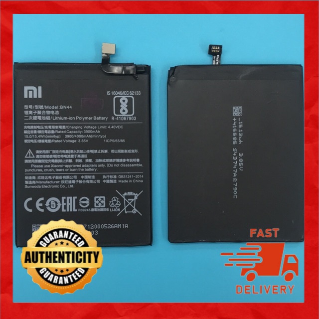 REDMI 5 PLUS BN44 BATTERY | Shopee Malaysia