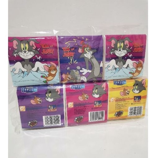 ONWARDS MINI PACK (TOM &JERRY) HIGH QUALITY POP UP TISSUE #1 PACKS ...