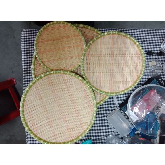 MELAMINE ROUND BAMBOO PLATE | Shopee Malaysia