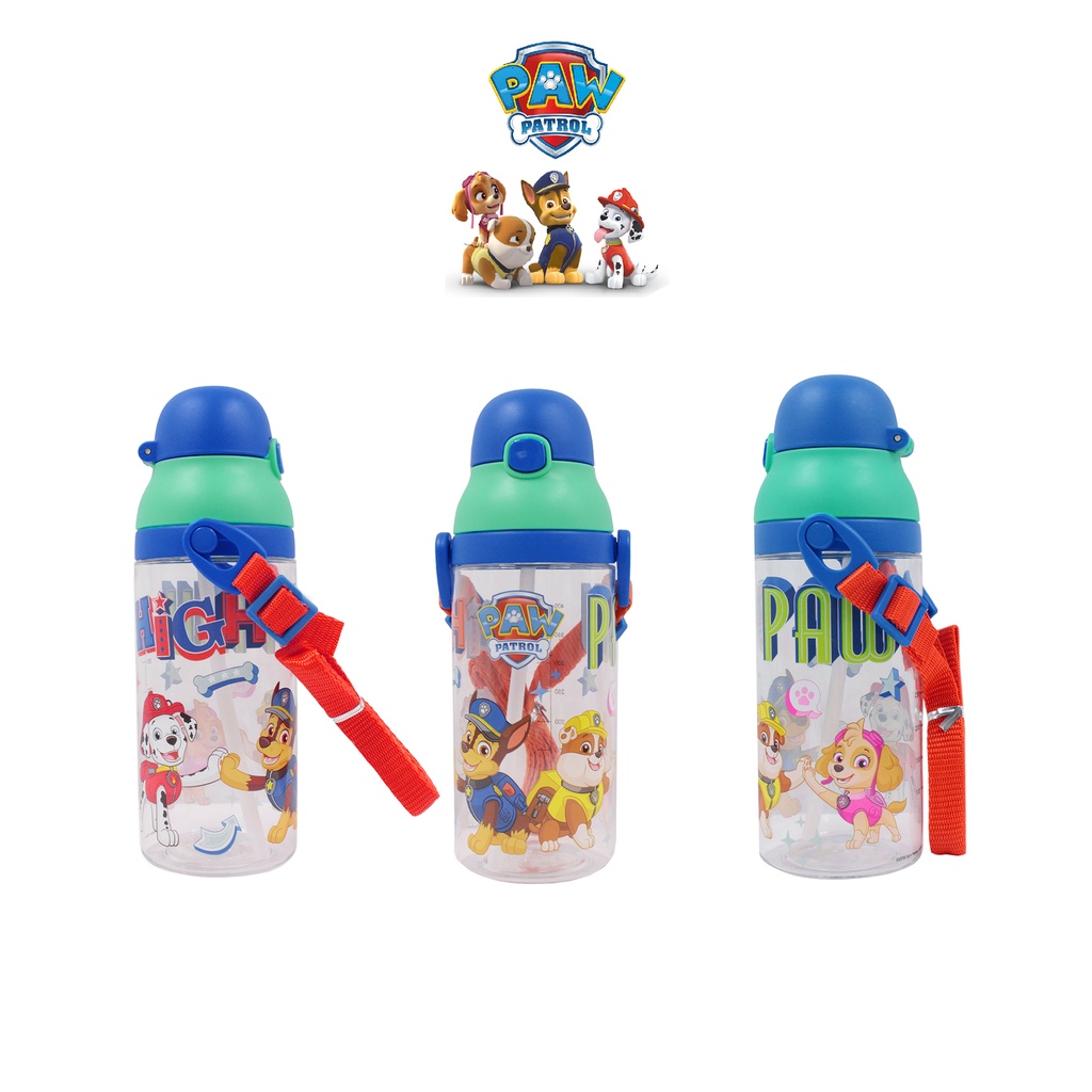 🐕New! Paw Patrol Kids / Children Drinking BPA Free 530ml Water Bottle / Botol Air with Strap ...