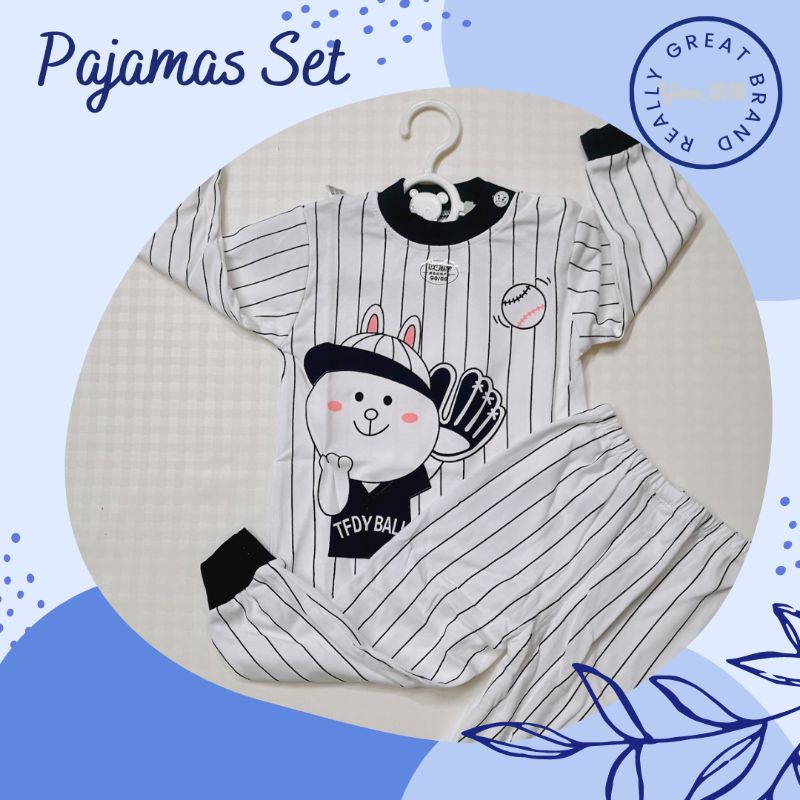 Pajamas Set (Long Sleeve | Cotton | Colorful | Carton | Unisex ...