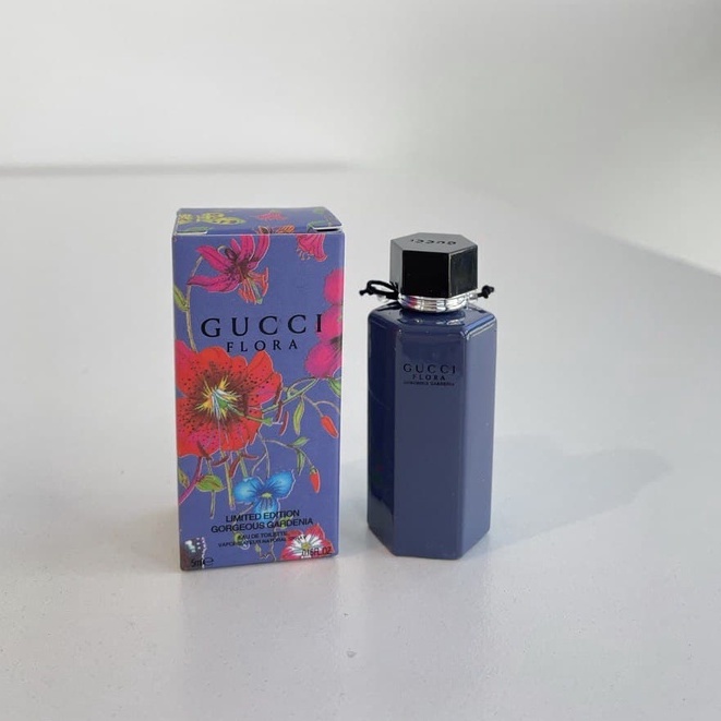 (MINIATURE) GUCCI FLORA LIMITED GORGEOUS GARDENIA PURPLE BOX 5ML ...