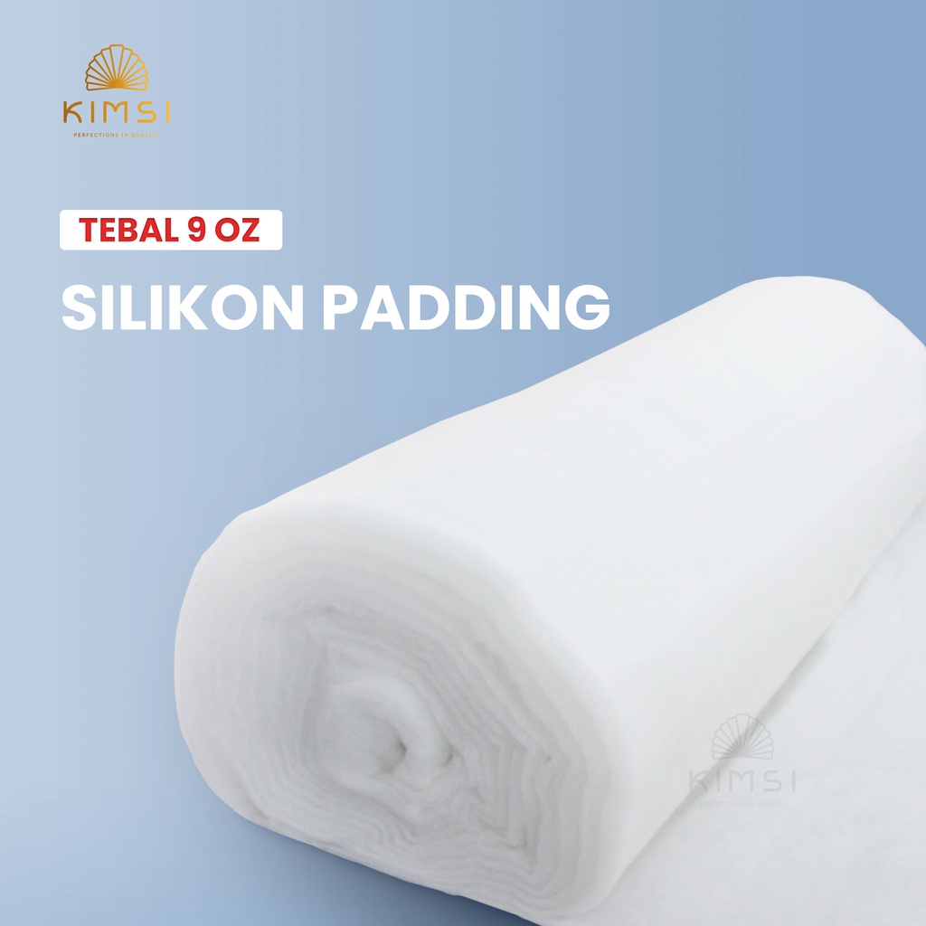 Silicone dacron padding sheet 9Oz thick, measuring 1 meter | Shopee ...