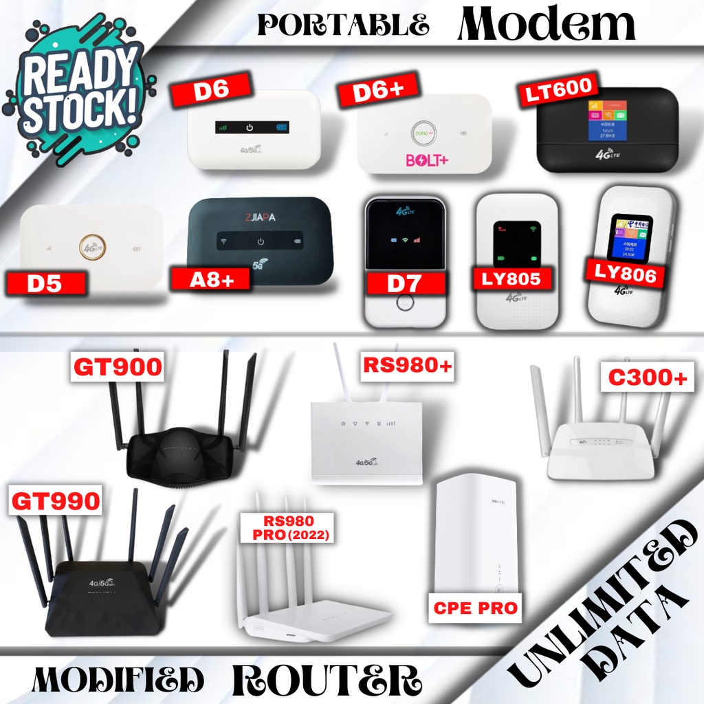[LifeTime Warranty][100%Original] Modified Unlimited Hotspot 4G LTE ...