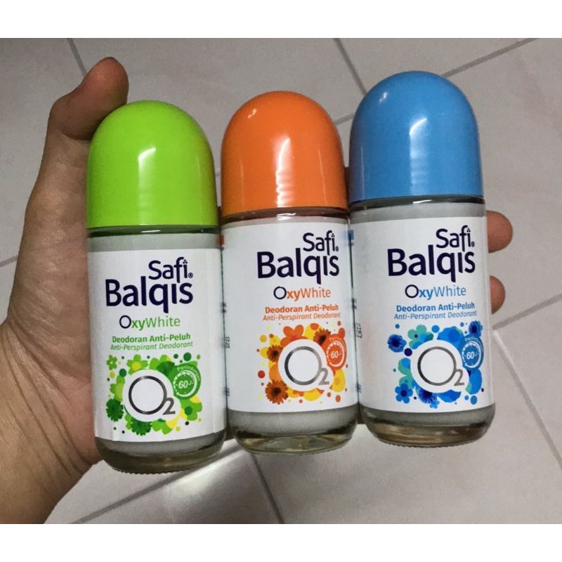 Safi Balqis Oxywhite Deodoran Anti-Peluh / Anti-Perspirant 40ml ...