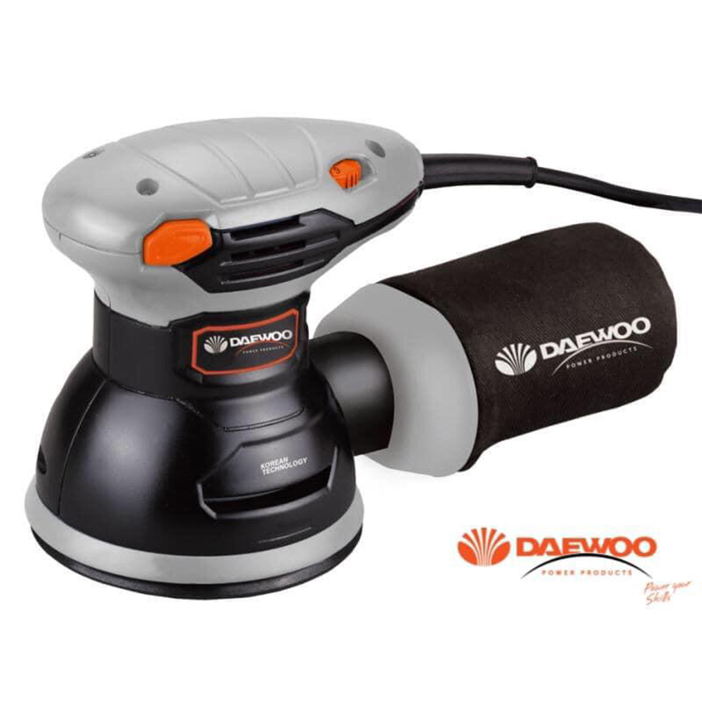 DAEWOO DAOS300 5" 125MM ELECTRIC VARIABLE SPEED ORBITAL SANDER ( 300W ...