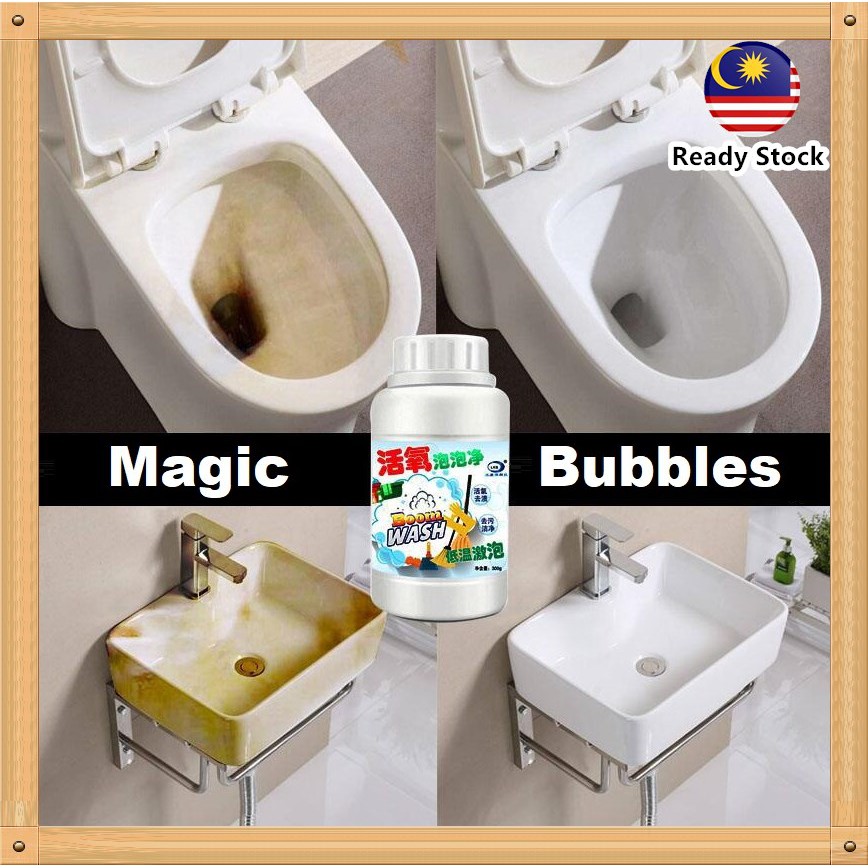 Effective foam cleaner Boom Wash toilet bathroom bubble cleaner ...