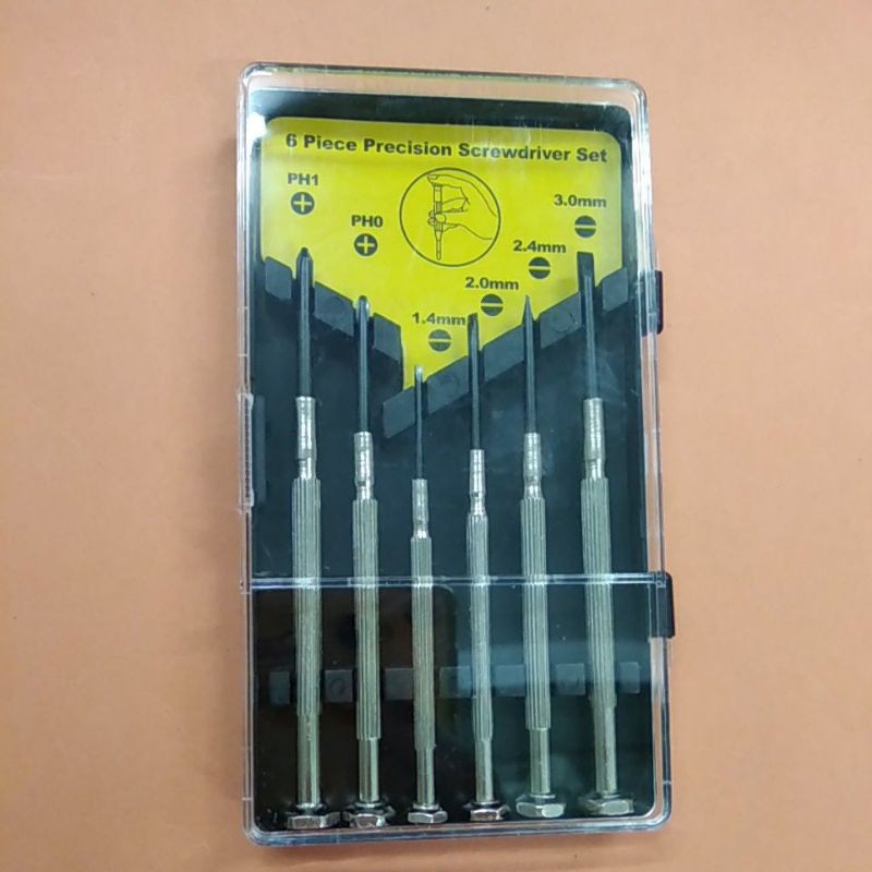 6pcs Precision Screwdriver Set. Set Screwdriver Kecil | Shopee Malaysia