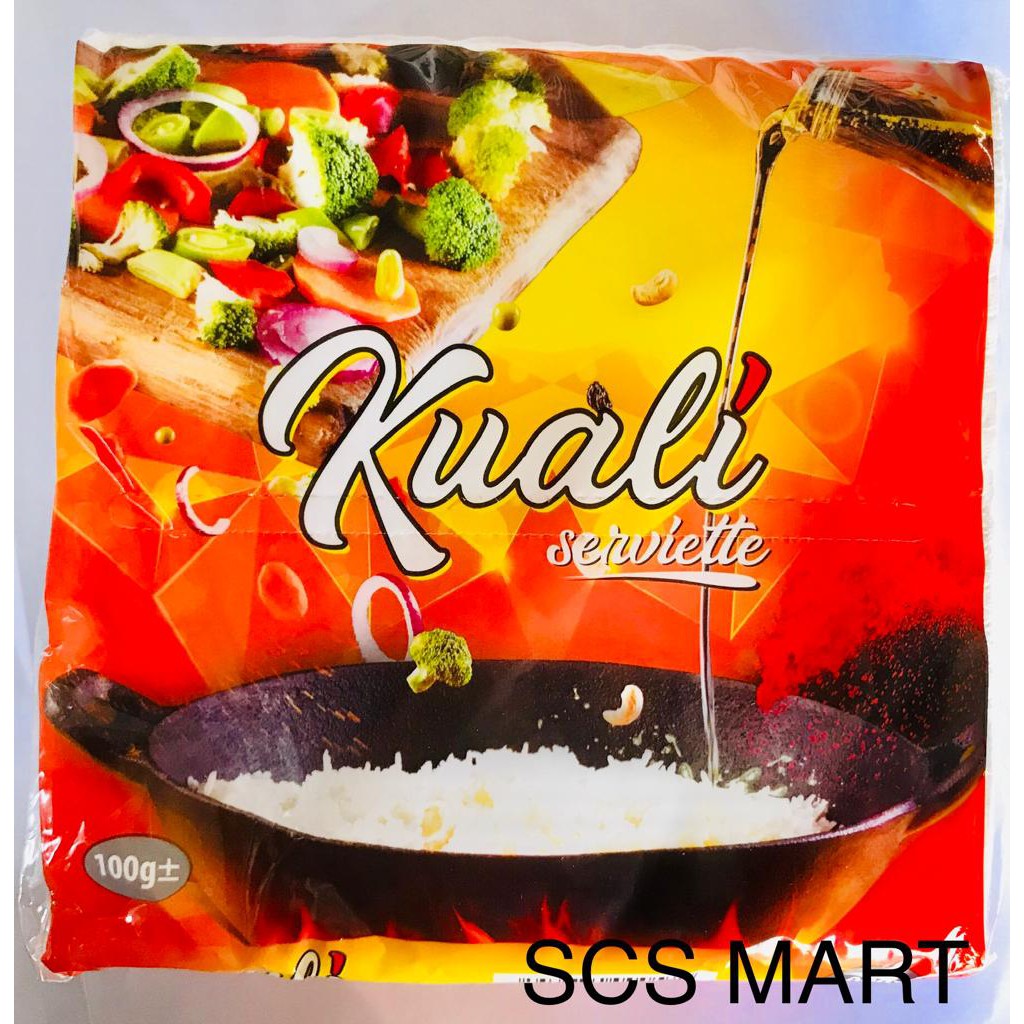 Kuali Serviette Brand Kitchen Tissues 100g+/- x 6 Packs | Shopee Malaysia