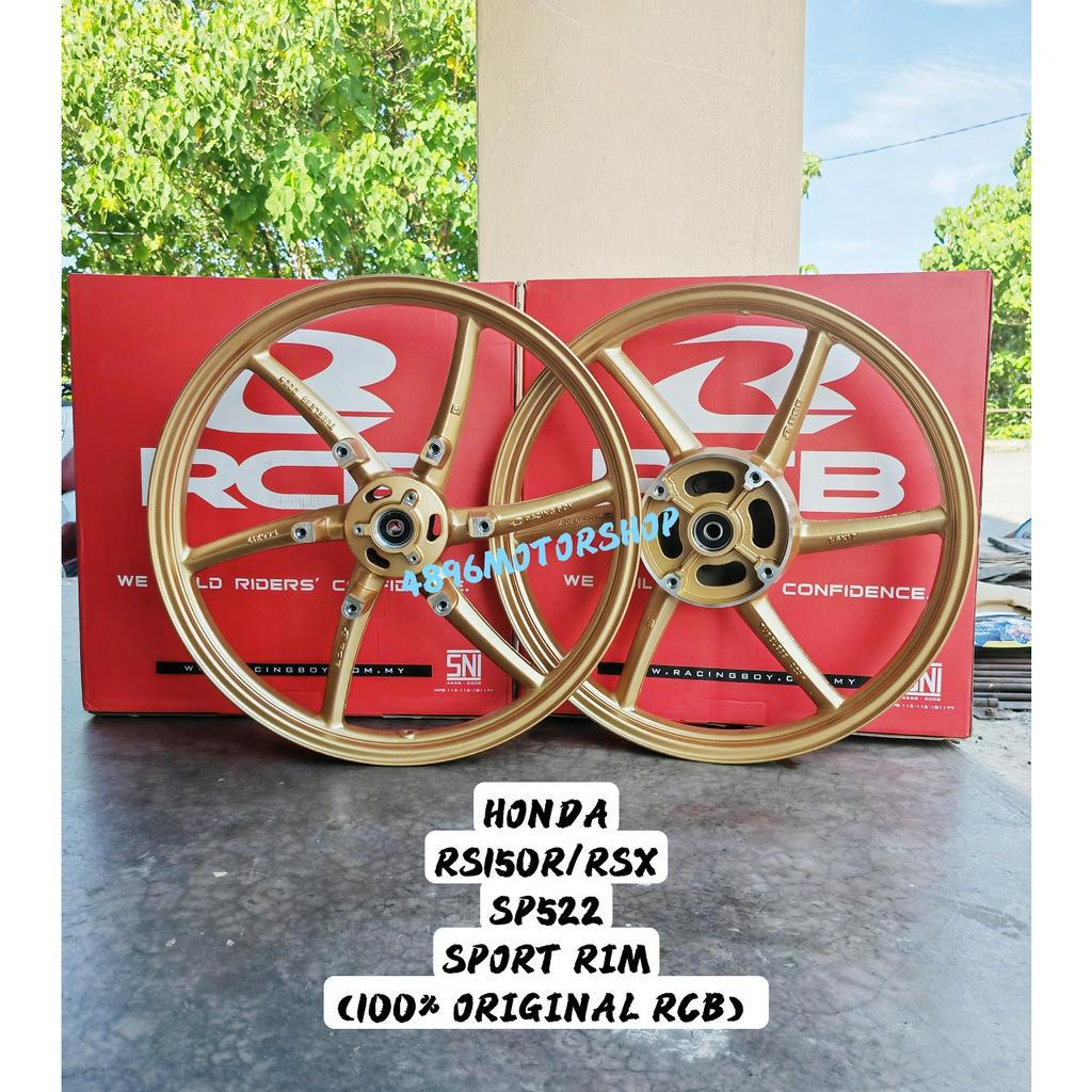 100% ORIGINAL RCB HONDA RSX RS150R RS150 RS-X SP522 5 BATANG SPORT RIM ...