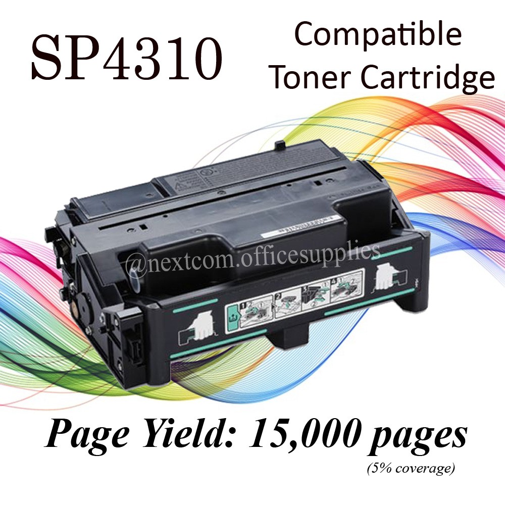 U8 Compatible Toner Cartridge for Ricoh SP4310 (Ricoh Aficio SP4310N ...