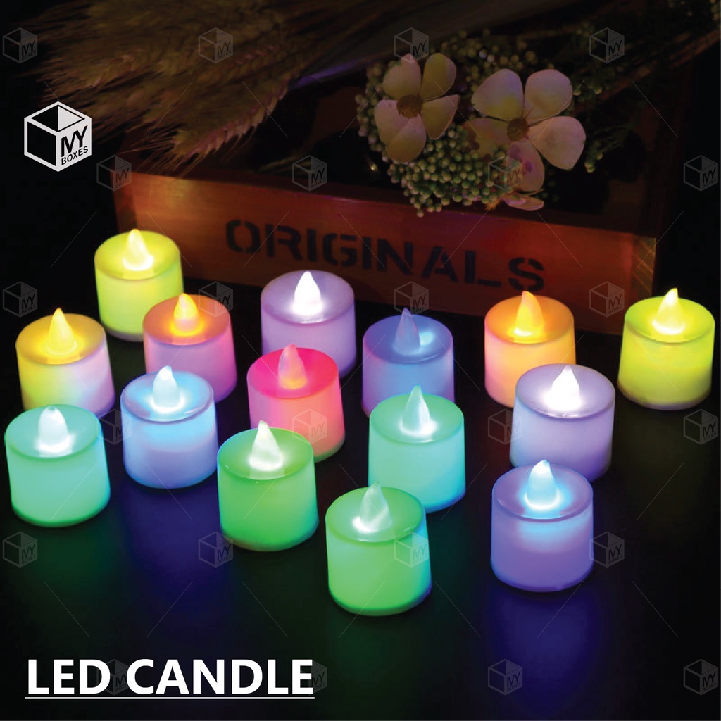 Electric Fake Candle / Flameless Flickering smokeless Candle Lamp ...