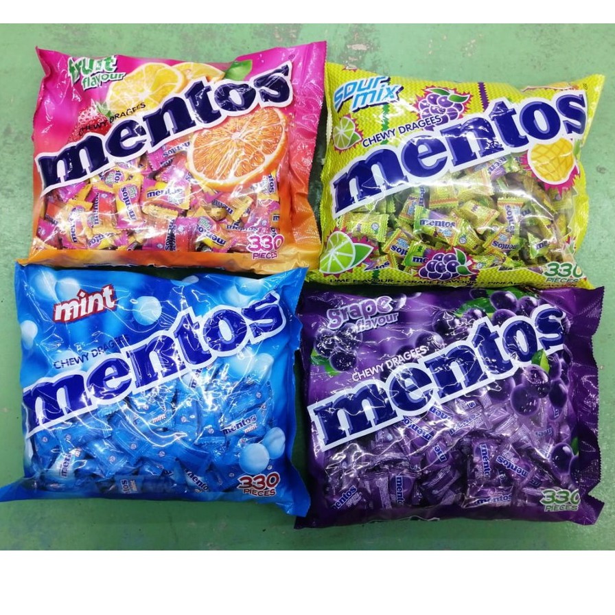 MENTOS CHEWY DRAGEES ASSORTED FLAVOUR 20BIJI/set | Shopee Malaysia