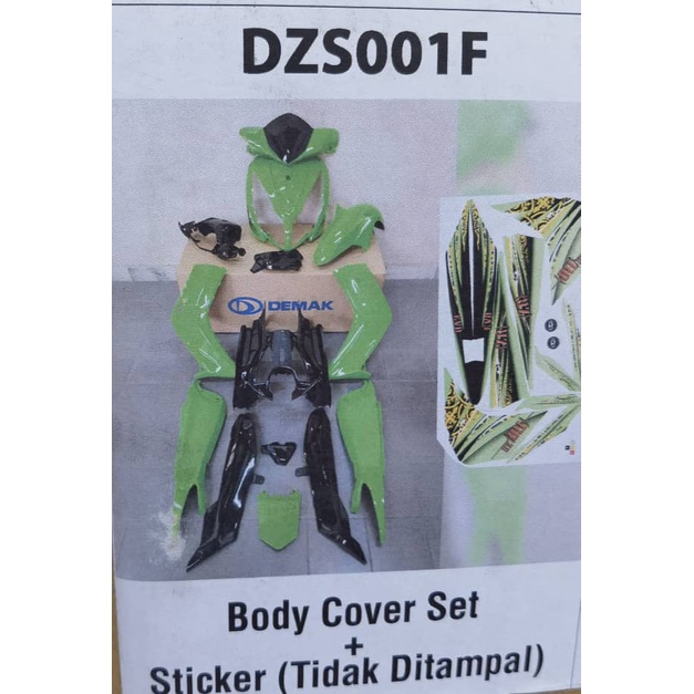 Demak Evo-zr 110 Full Body Cover Set (Include Sticker) Evo zr | Shopee Malaysia