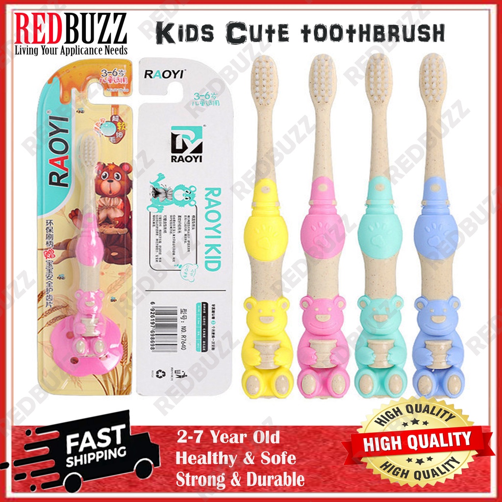 REDBUZZ Japan Kid Child Toothbrush Ultra Soft berus gigi kanak-kanak ...
