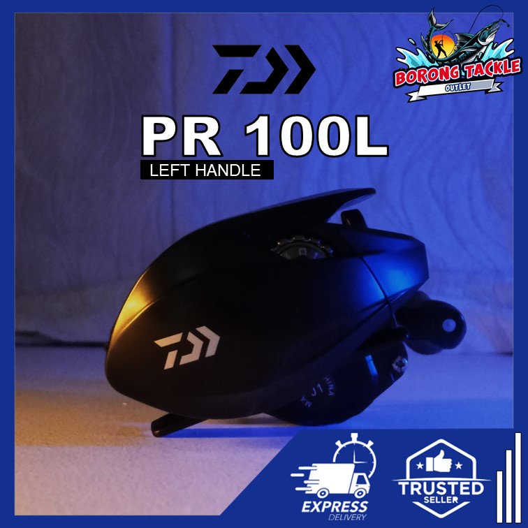DAIWA PR100L Baitcasting Reel PR 100L Left Handle Fishing Reel | Shopee ...