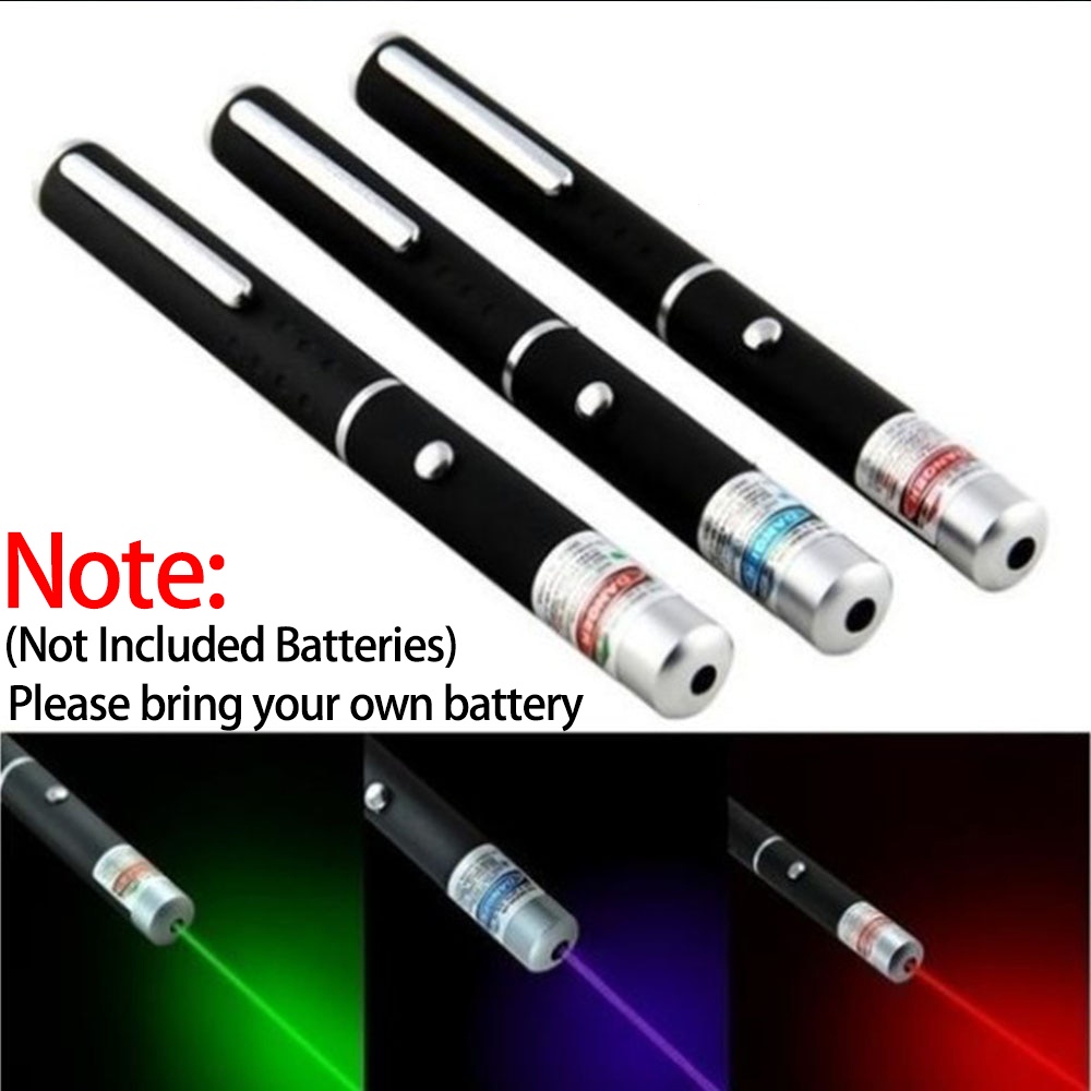 Pointer Power 405nm Laser Pen High Presentation Powerful Lamp Light ...