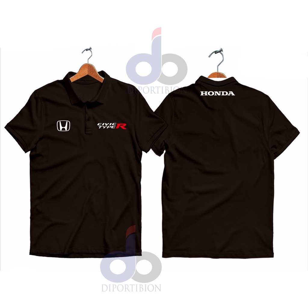 Honda CIVIC TYPE R POLO T-SHIRT / SHORT SLEEVED COLLAR T-SHIRT | Shopee ...
