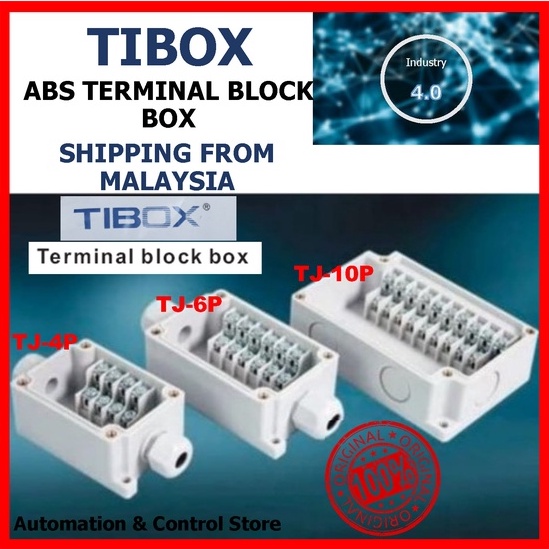 PVC BOX | TIBOX | TJ- 4P | TJ- 6P | TJ-10P | TERMINAL BLOCK BOX | PVC ...