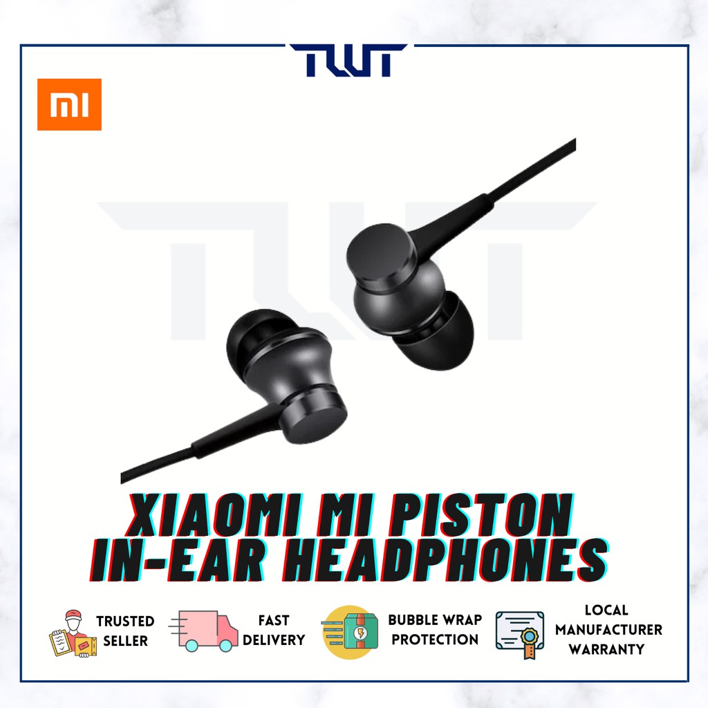 Ready stock- Xiaomi Mi In-Ear Headphones Basic Piston Earphone | Shopee ...